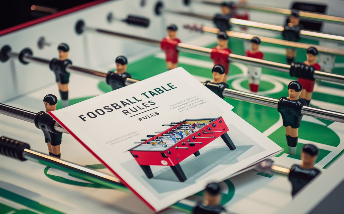 Official Foosball Rules - How to Play — Game Room Shop