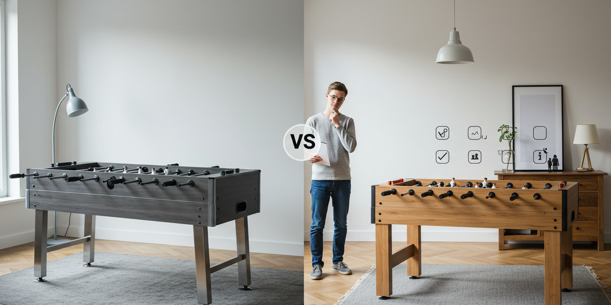 Foosball Table Sizes: Regulation vs Home Explained — Game Room Shop