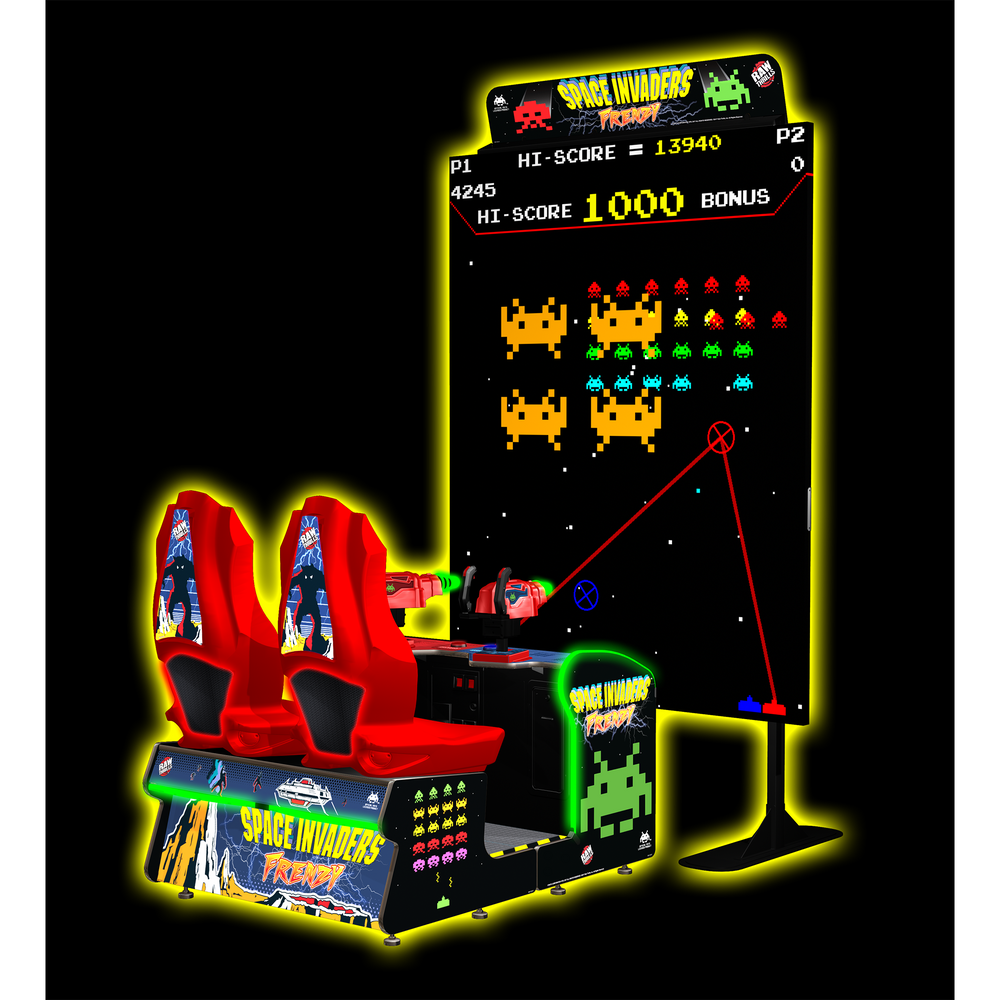 Raw Thrills Space Invaders Frenzy — Game Room Shop