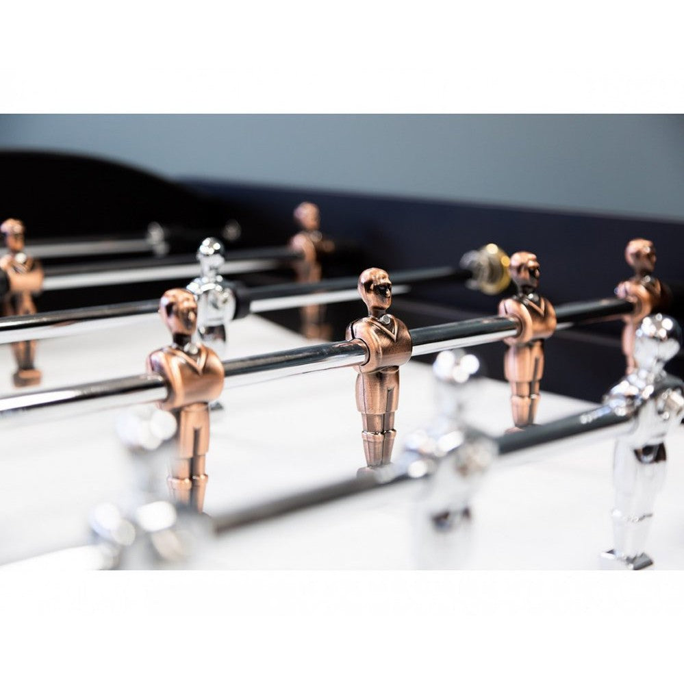 René Pierre Onyx Foosball Table in Marine Blue Matte Finish – Game Room ...