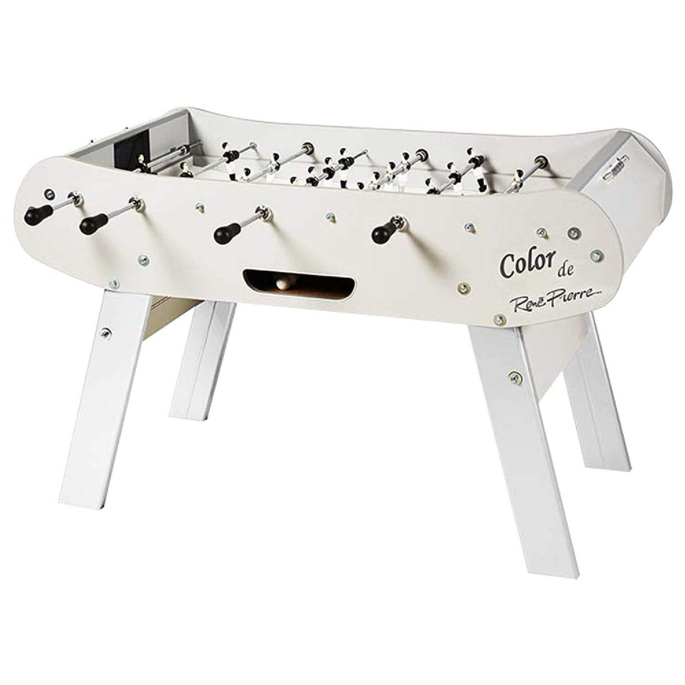 René Pierre Color Blanc Foosball Table – White Finish — Game Room Shop