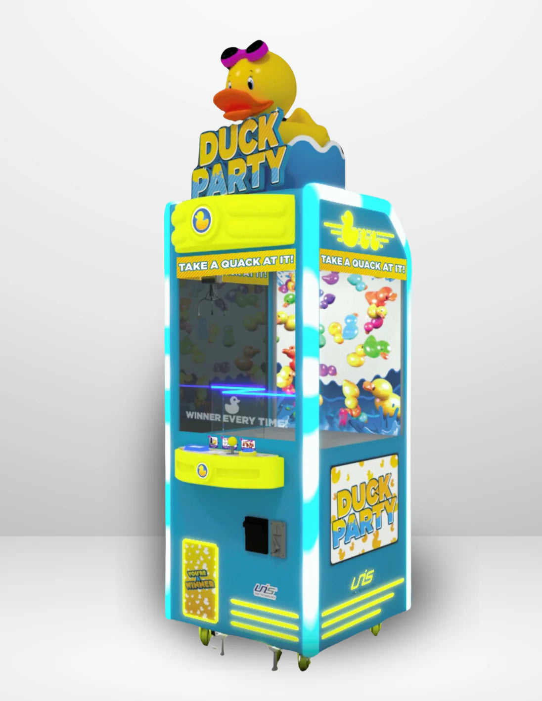 UNIS Duck Party Arcade Crane Machine — Game Room Shop