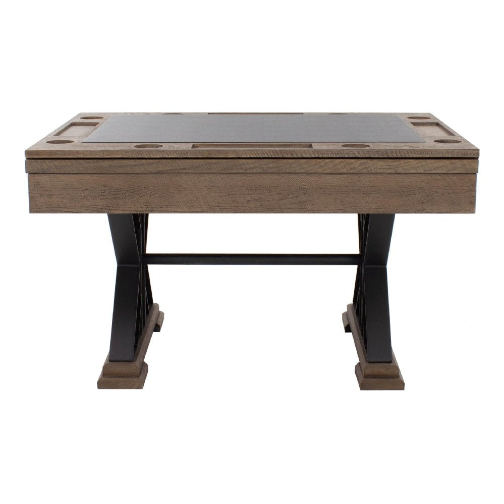 Berner Billiards The Weathered Rectangular Slate Bumper Pool Table ...