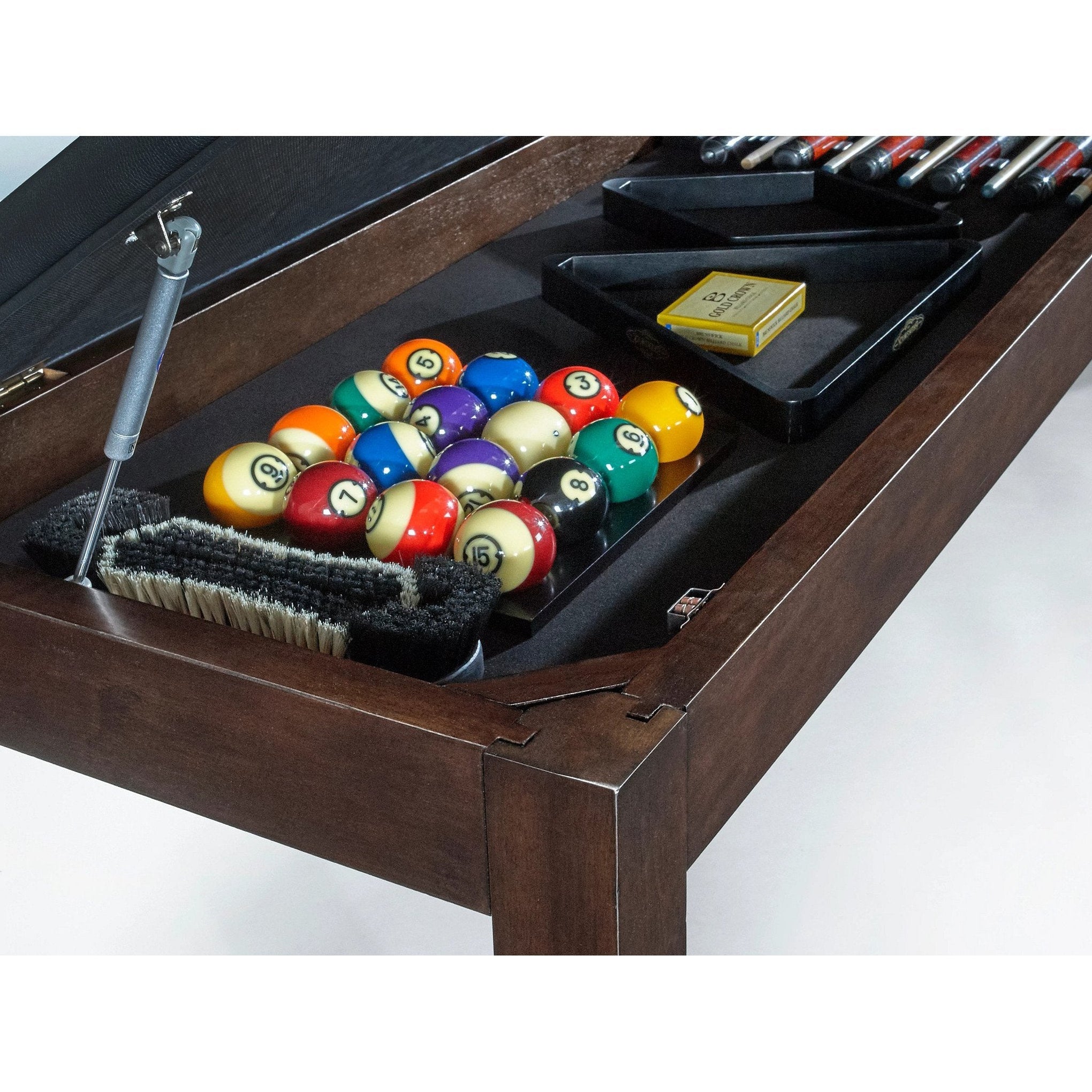 Brunswick Centennial Storage Bench — Game Room Shop