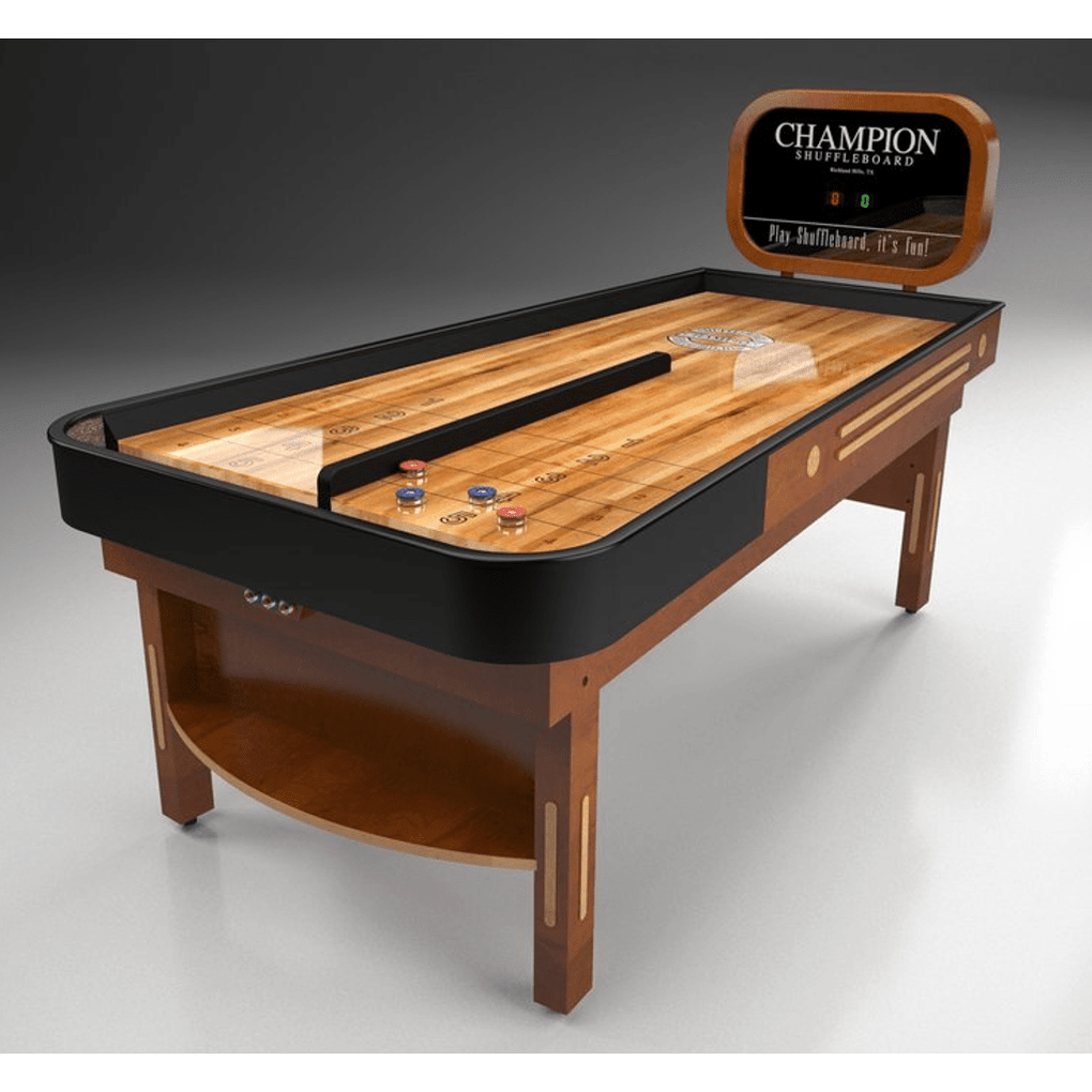 Champion 7' Bank Shot Rebound Shuffleboard Table — Game Room Shop