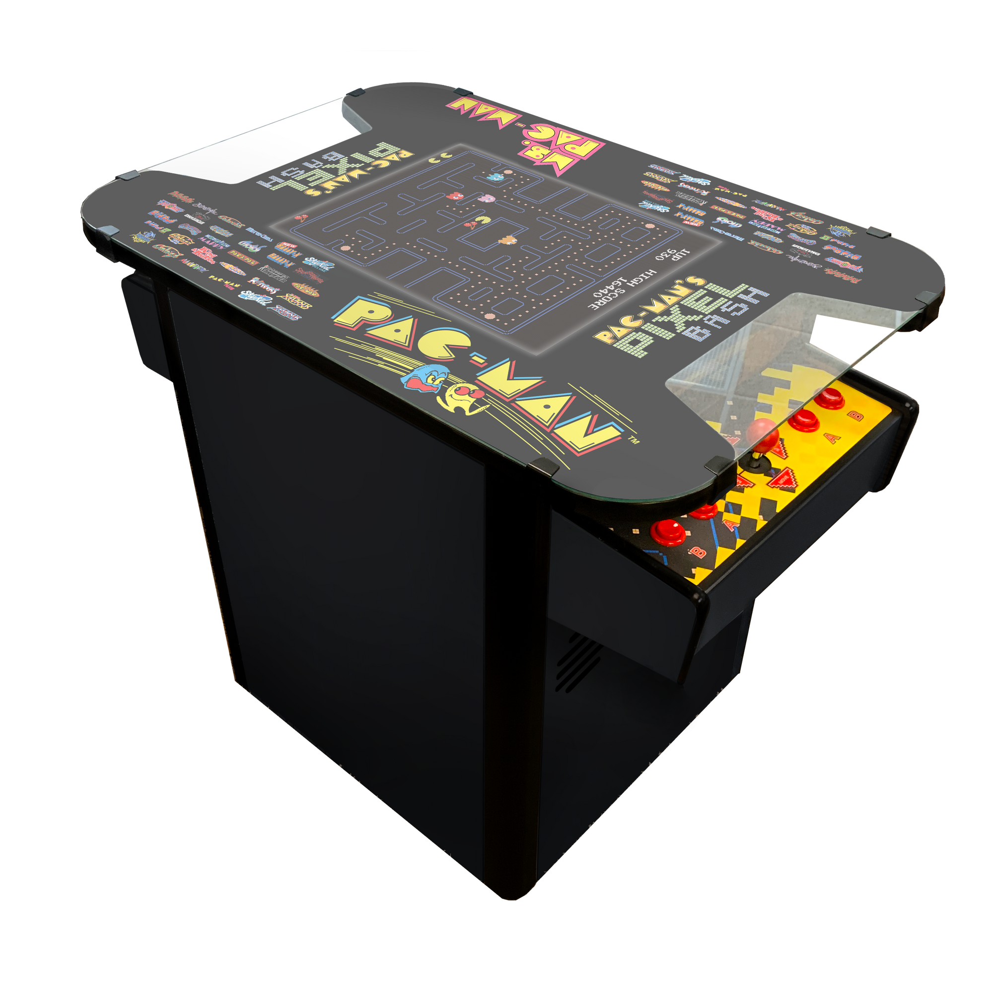 Namco Pac-Man Pixel Bash Cocktail Arcade Game Cabinet — Game Room Shop