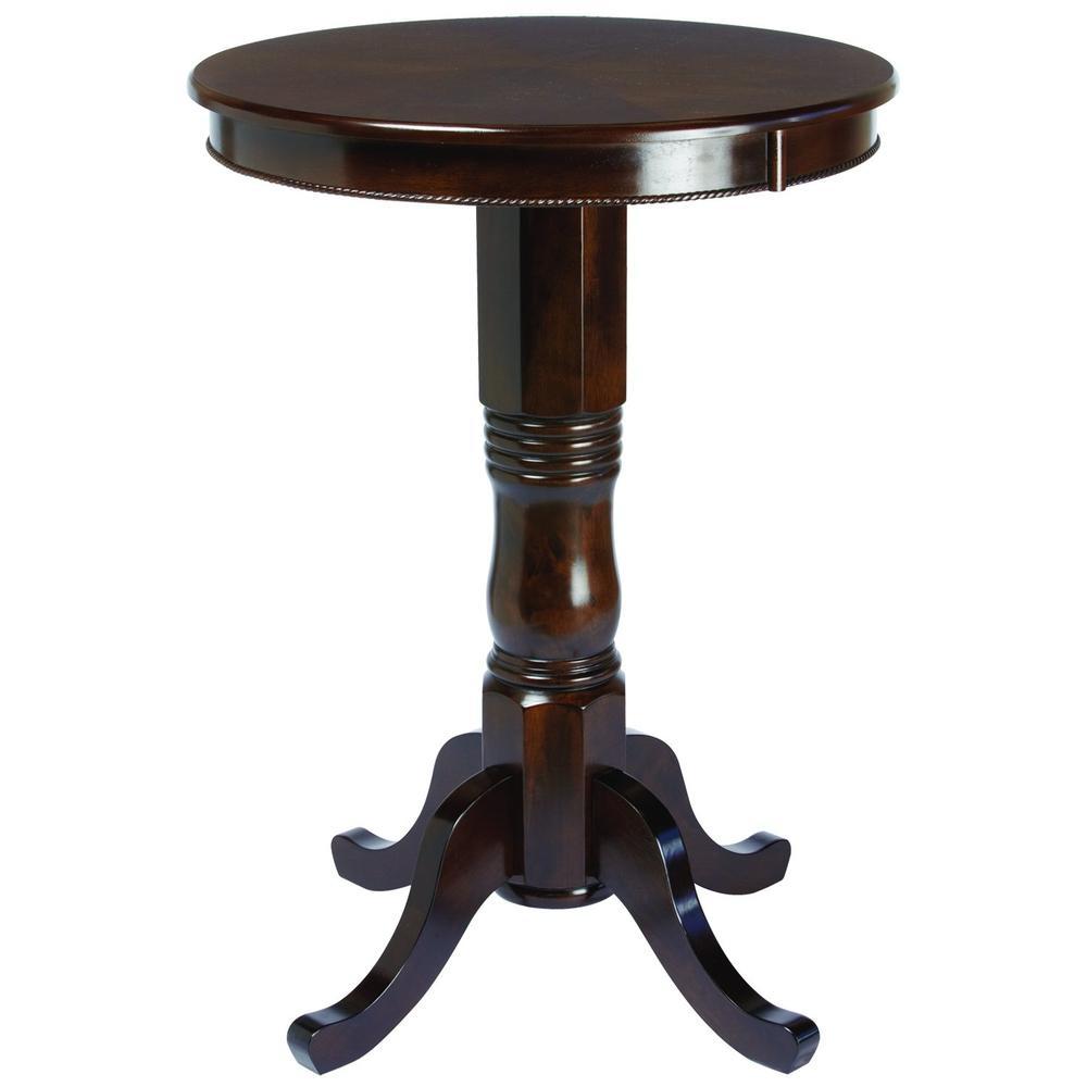 RAM Game Room Pub Table - Cappuccino — Game Room Shop