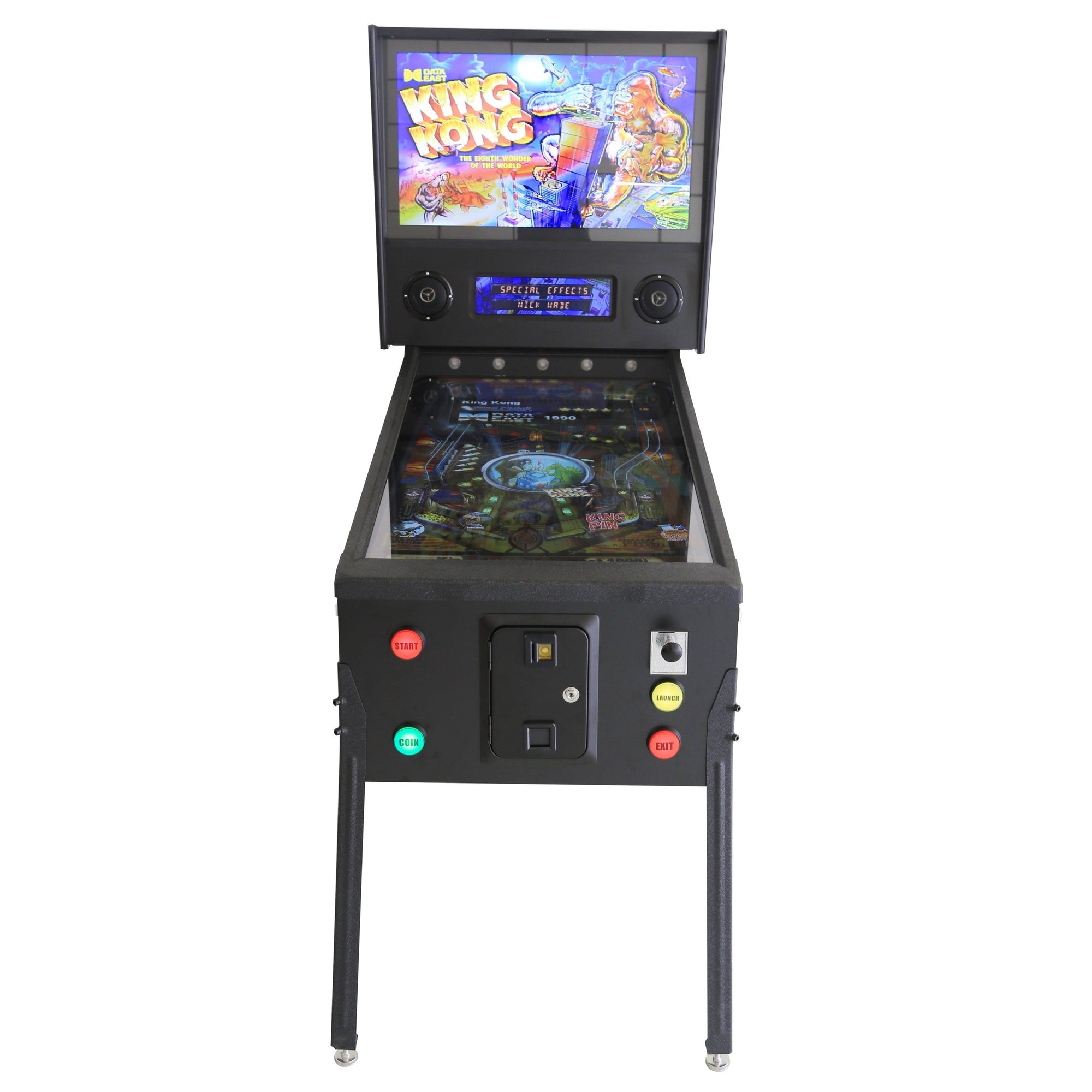 Virtual Pinball Machine | 49" 4K-LCD Screen | 300+ Games | Full Forced ...