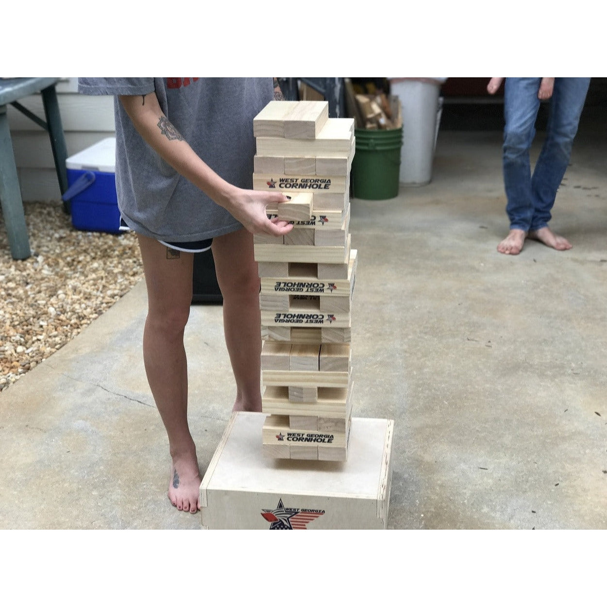 Customizable Giant Tumble Tower — Game Room Shop