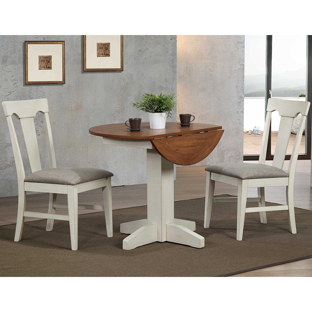 Small Round Drop Leaf Table